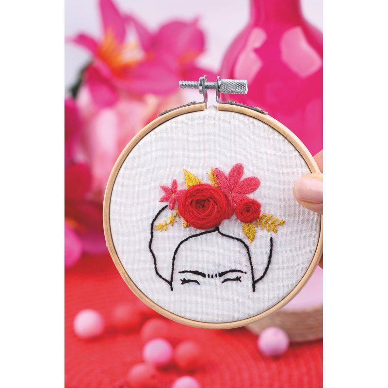 Kit Broderie Frida Kahlo - Yvette et Jeannette